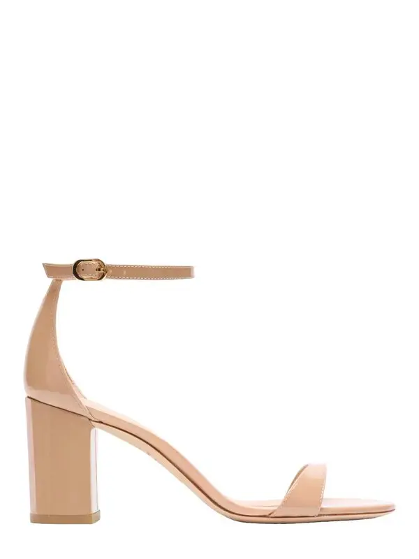 STUART WEITZMAN 75mm Nudist Ii Heeled Sandals - Neutrals