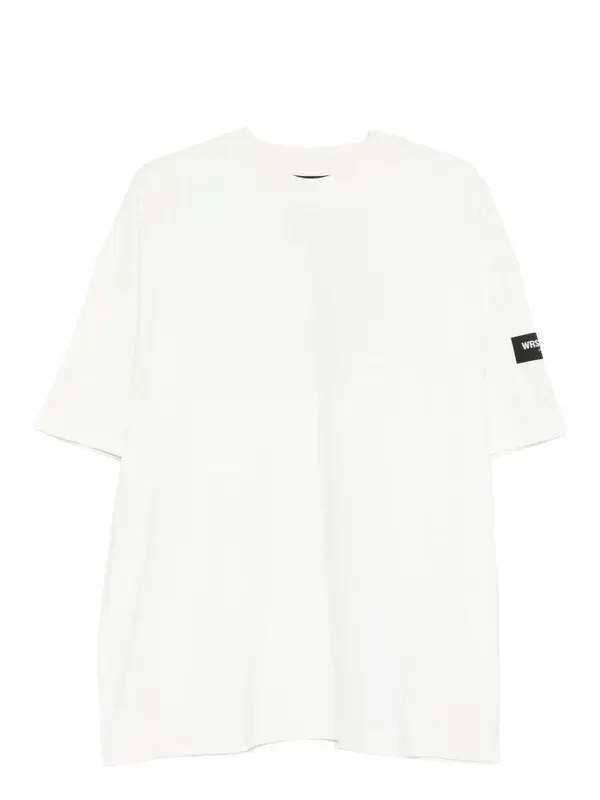 WRSTBHVR Logo-patch T-shirt - White