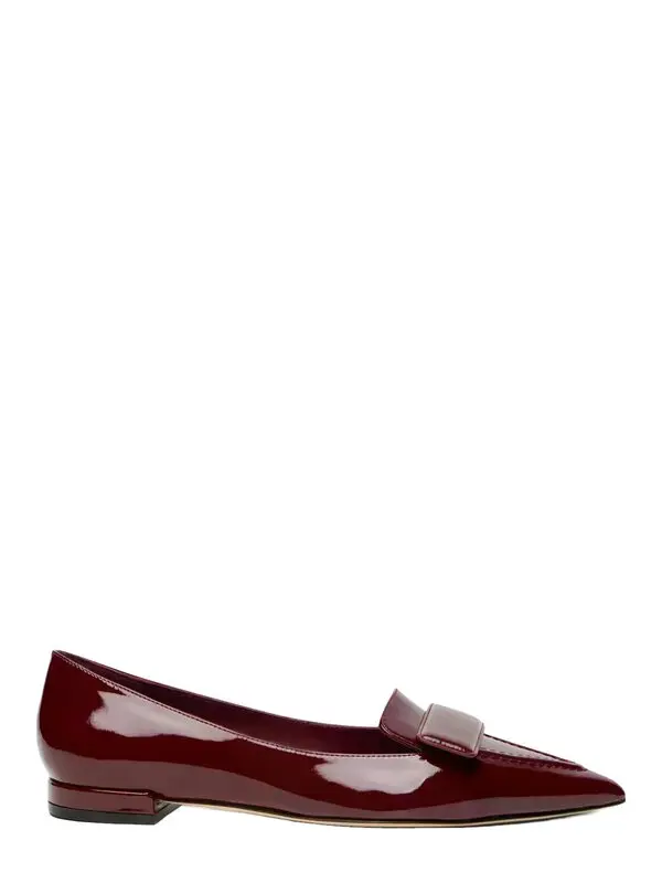 STUART WEITZMAN Sovinnie Ballet Flat - Red