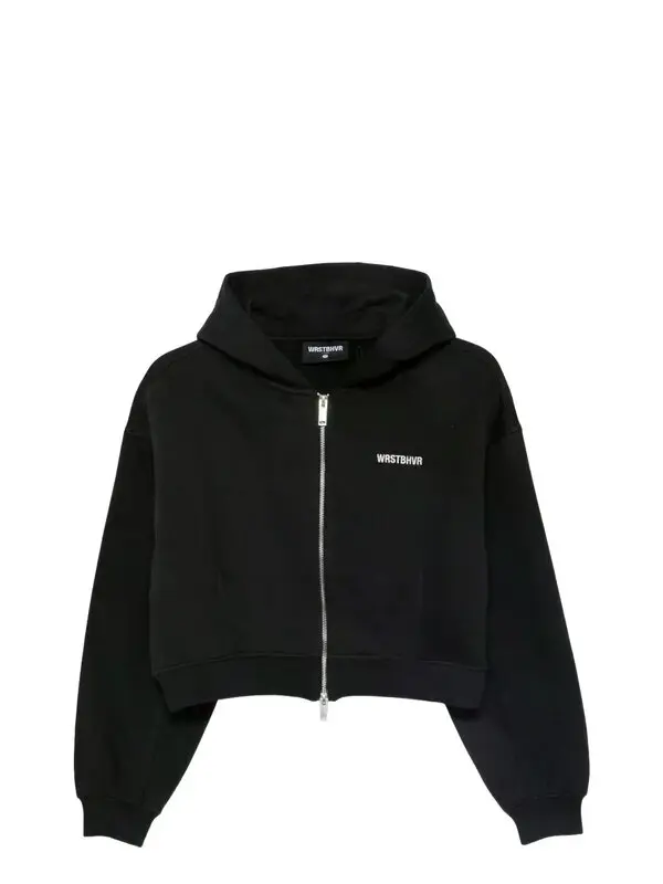 WRSTBHVR Zip-up Hoodie - Black