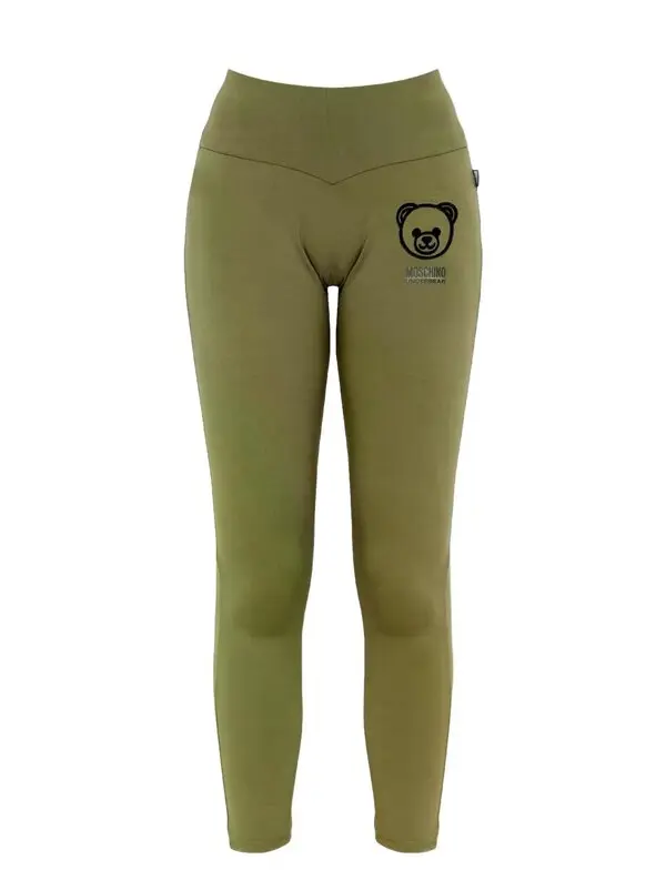 Moschino Teddy Bear Leggings - Green