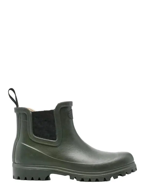 Superga Rubber Chelsea Boots - Green