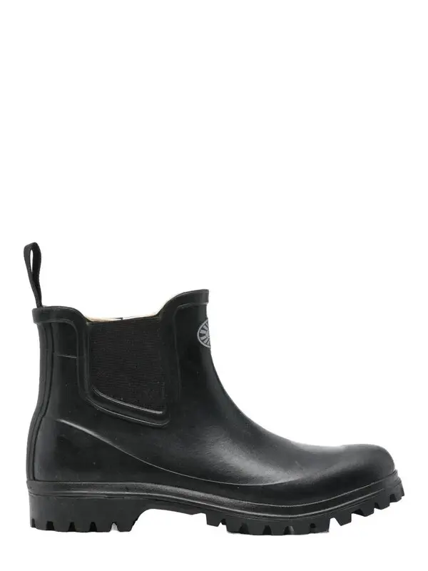 Superga Rubber Chelsea Boots - Black