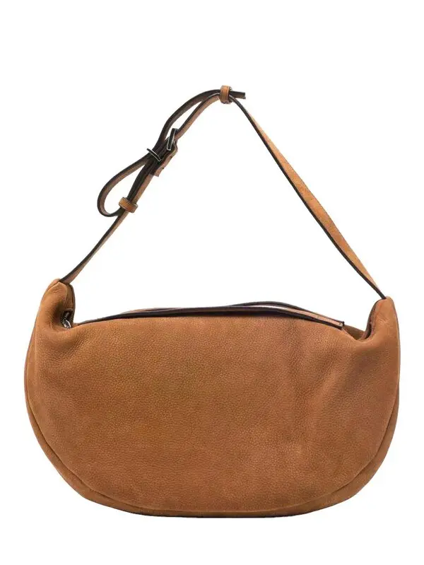 HAGS Leather Shoulder Bag - Brown