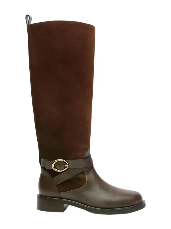 STUART WEITZMAN Benni Riding Boots - Brown