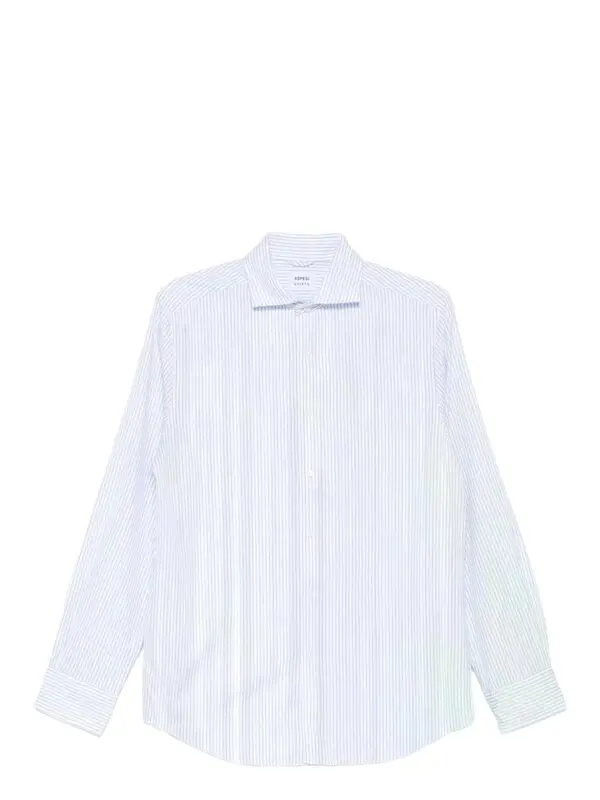 Aspesi Striped Cotton Shirt - Blue