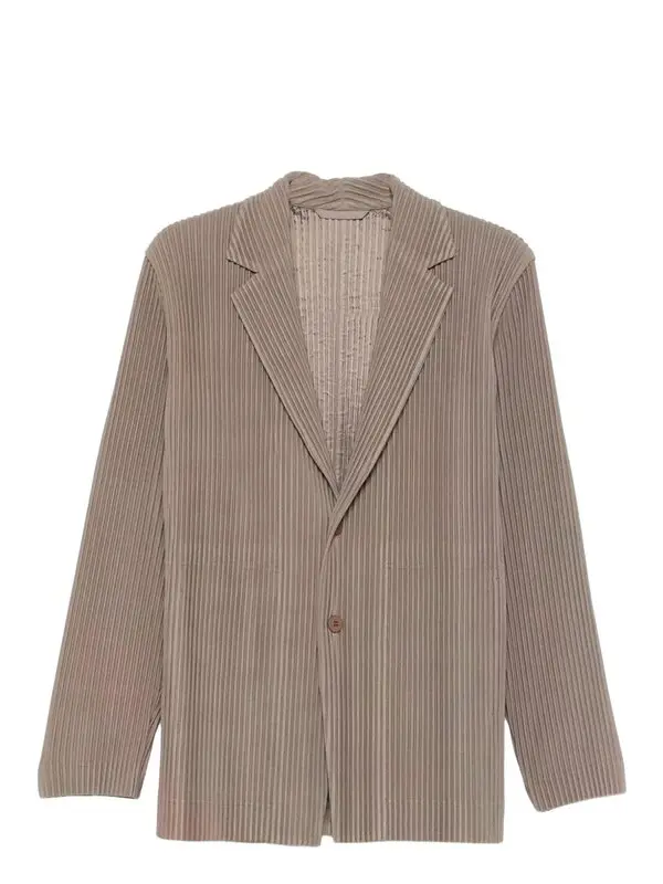 Issey Miyake Single-breasted Blazer - Grey