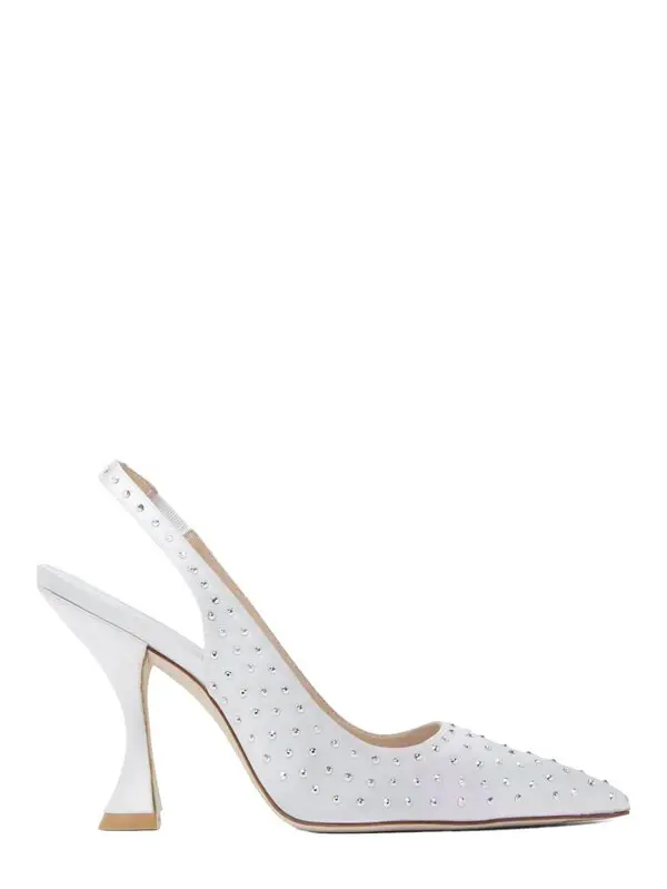 STUART WEITZMAN 100mm Glam Xcurve Pumps - White