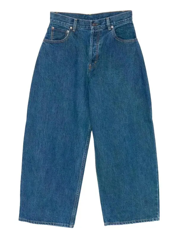 Studio Nicholson X Beams Plus Five-pocket Jeans - Blue