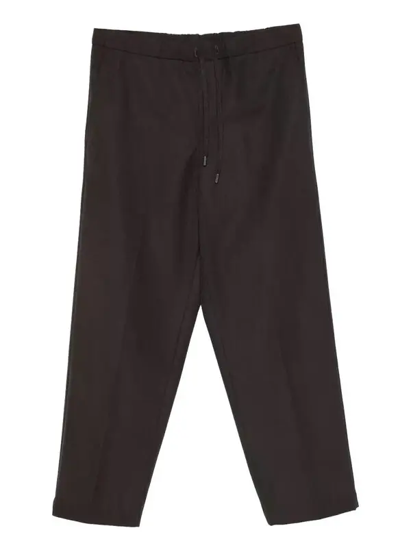 COSTUMEIN Drawstring-waist Trousers - Brown