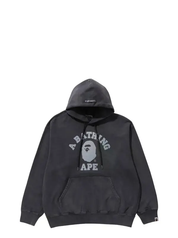 A BATHING APE Logo-print Hoodie - Grey