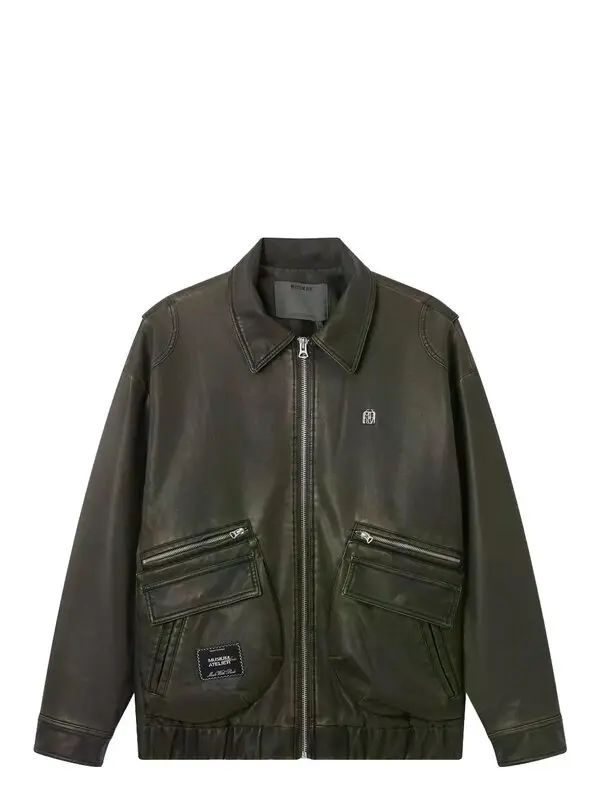 MUSIUM DIV. Zip Pocket Jacket - Brown