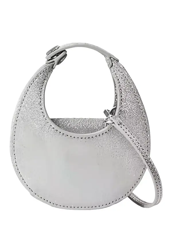 Staud Curved Tote Bag - Grey