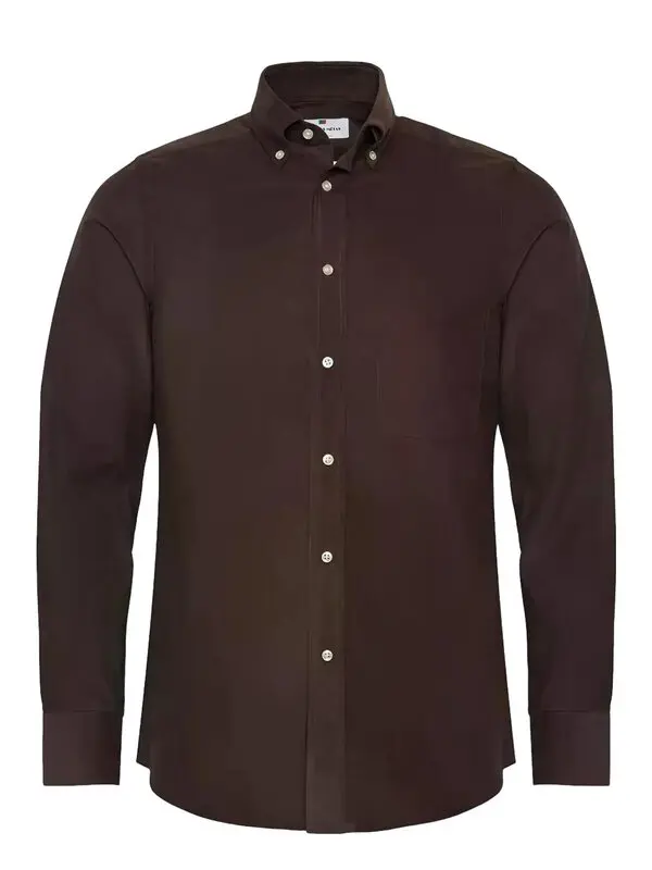 LOJA DAS MEIAS Button Pocket Shirt - Brown