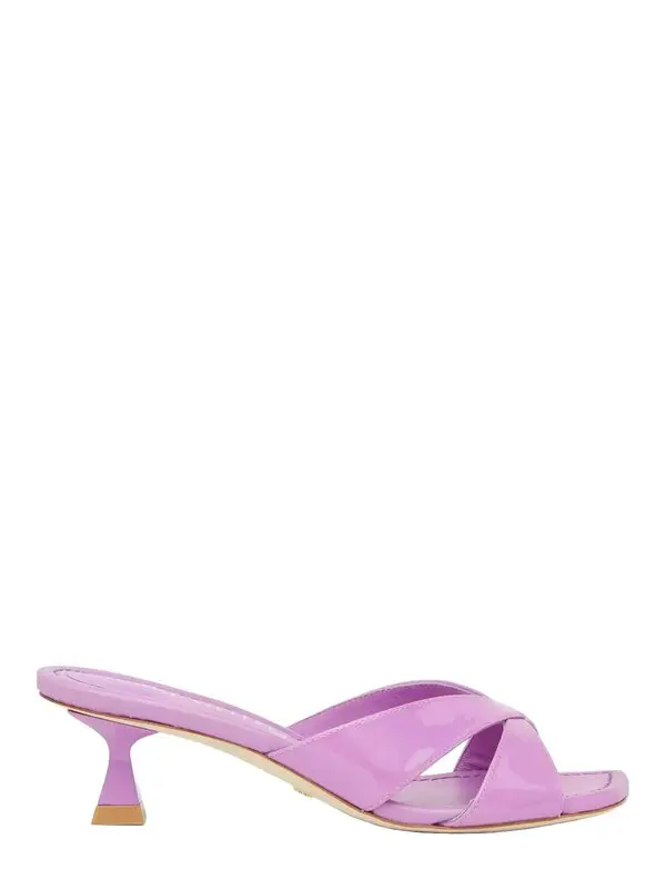 STUART WEITZMAN 50mm Miami Xcurve Crossover Sandals - Pink