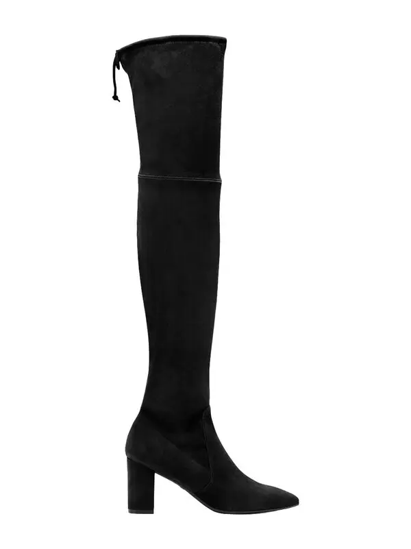 STUART WEITZMAN 75mm Lesley Tie-back Over-the-knee Boots - Black