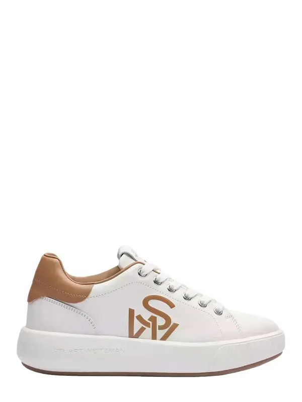 STUART WEITZMAN Lace-up Sneakers - White