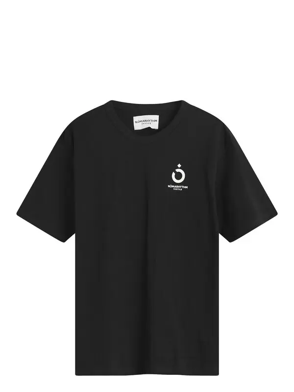 NOMARHYTHM TEXTILE Icon Logo T-shirt - Black