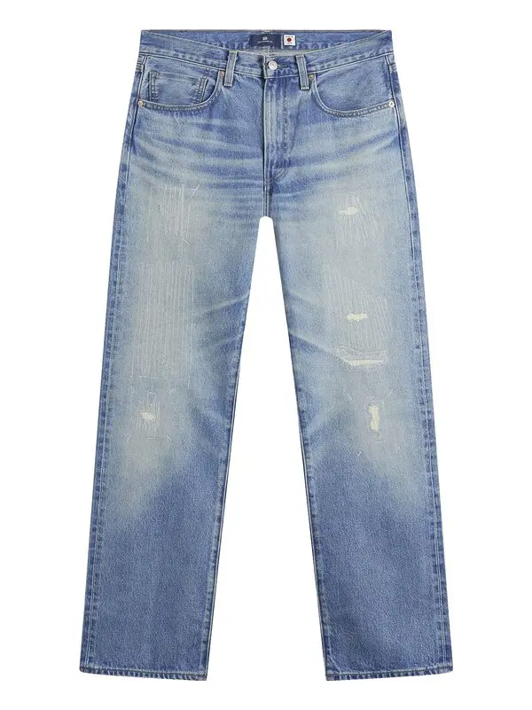 LEVI'S Blue Tab Anchor Relaxed Selvedge Jeans - Mij Top Deck