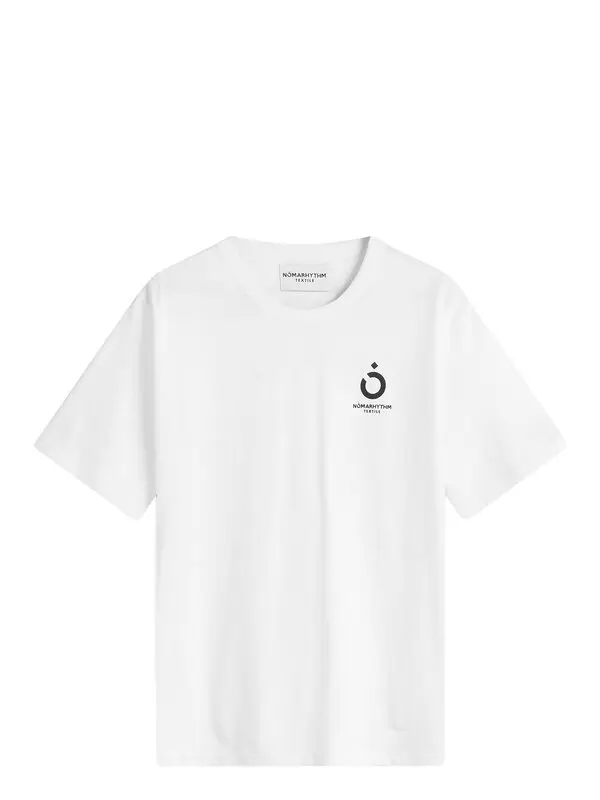 NOMARHYTHM TEXTILE Icon Logo T-shirt - White