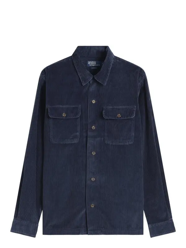 Polo Ralph Lauren Corduroy Overshirt - Boston Navy