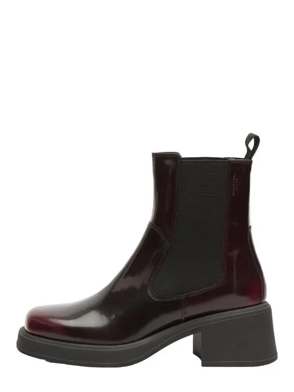 VAGABOND SHOEMAKERS Dorah Ankle Boot - Dark Bordo