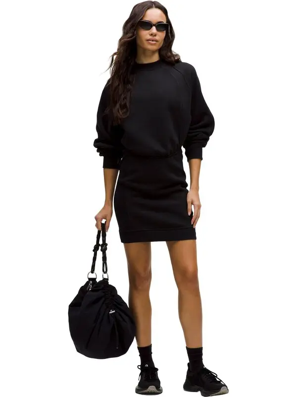Lululemon Scuba Long-sleeve Dress - Black