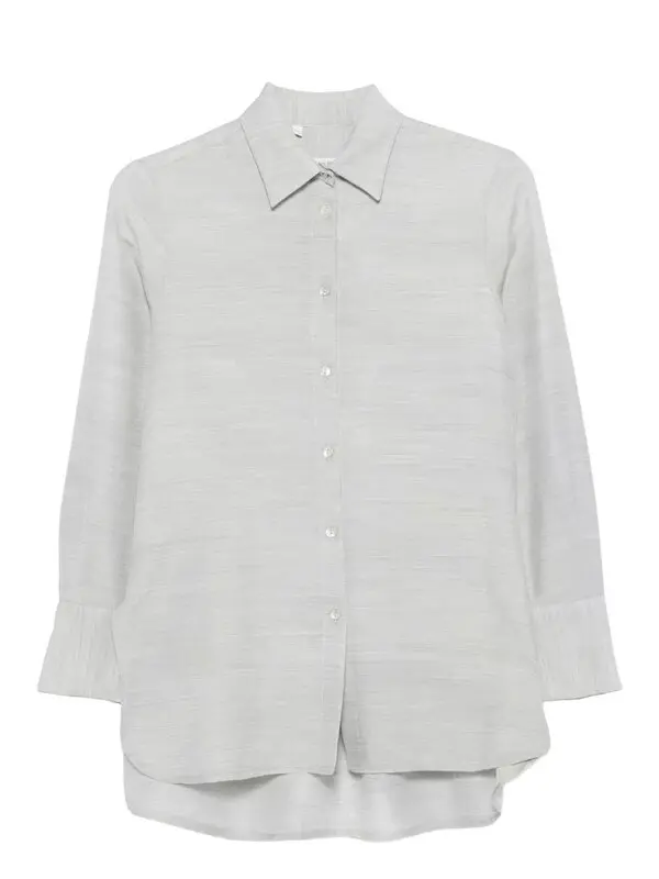 BARBA NAPOLI Button-down Shirt - Grey