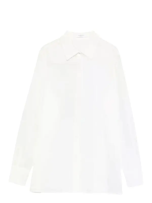 BARBA NAPOLI Collared Shirt - White