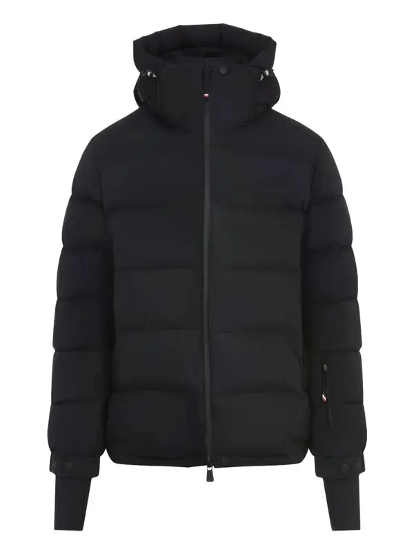 Moncler Hooded Padded Jacket - Black