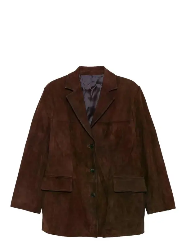JUUN.J Notched-lapel Blazer - Brown