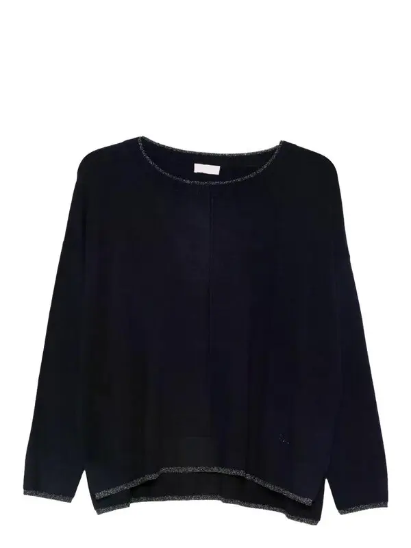 Liu Jo Glitter-embellished Jumper - Blue