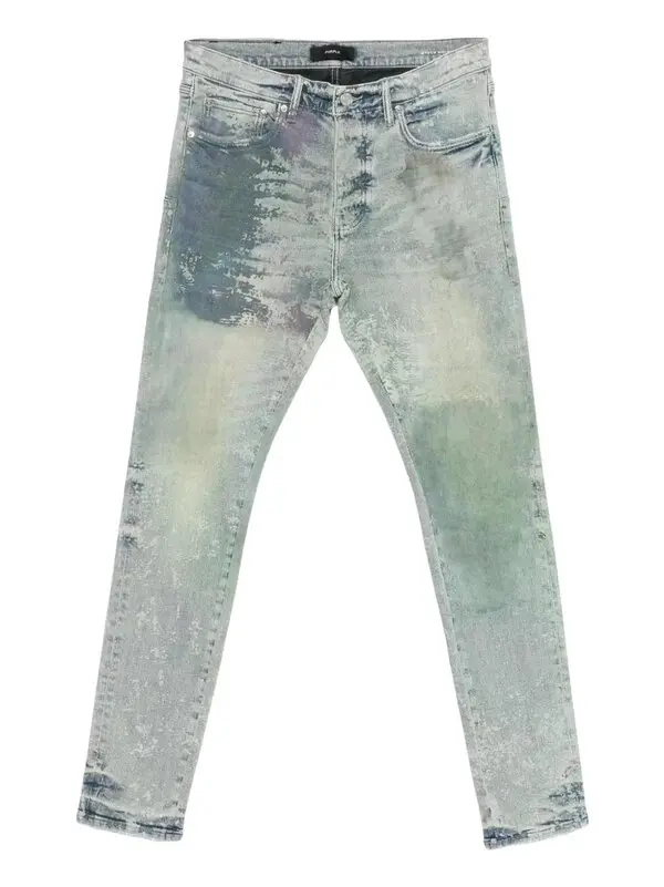 PURPLE BRAND Distressed-finish Jeans - Blue