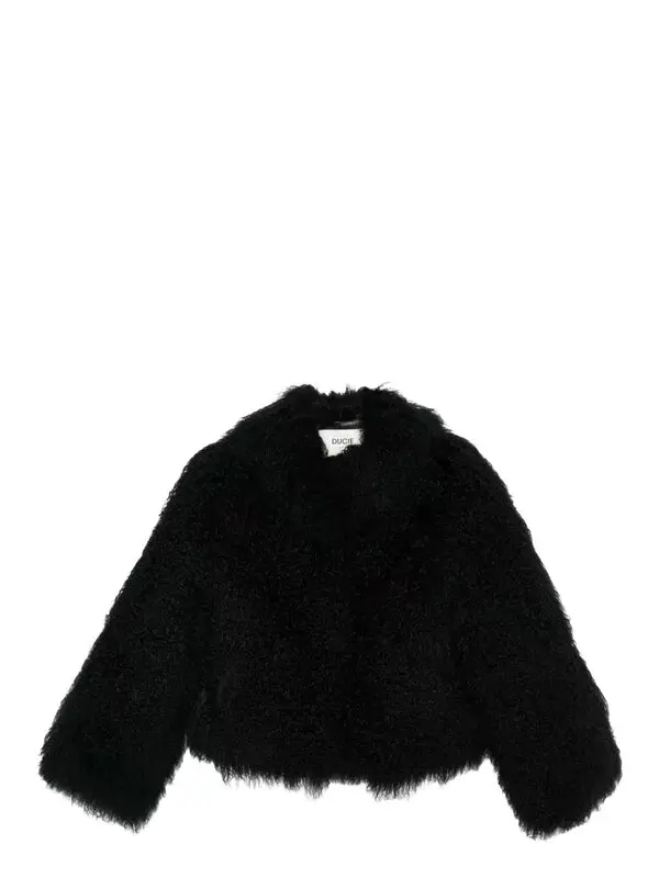 DUCIE Rochelle Shearling Jacket - Black