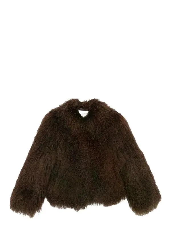DUCIE Rochelle Shearling Jacket - Brown
