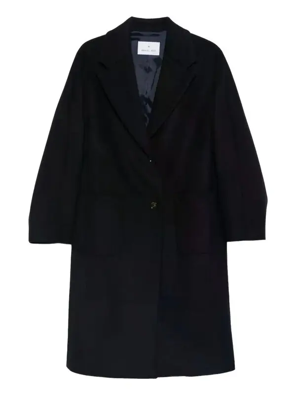 MANUEL RITZ Wool-blend Coat - Blue