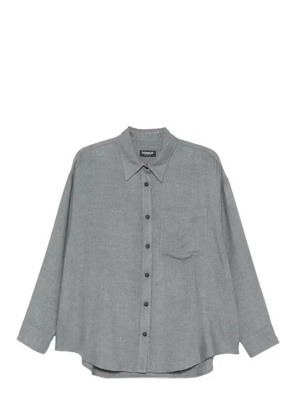 DONDUP Mélange Shirt - Grey