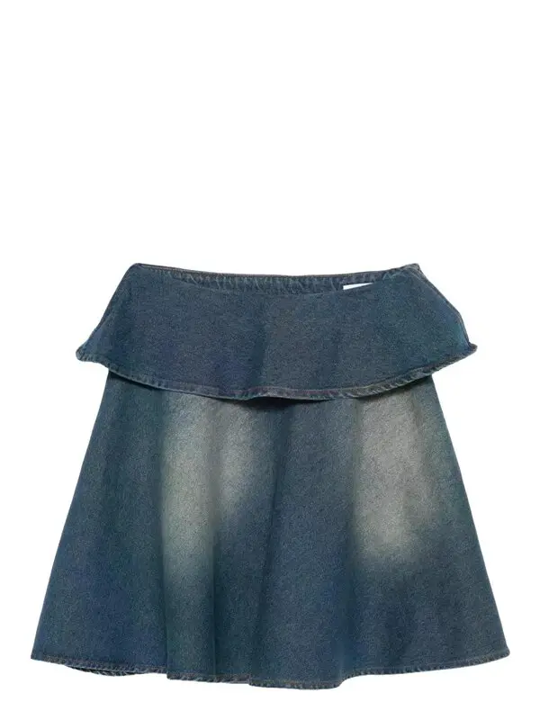 Gimaguas Ruffled Skirt - Blue