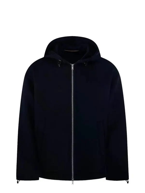 DEPARTMENT 5 Zip-up Drawstring Hoodie - Blue