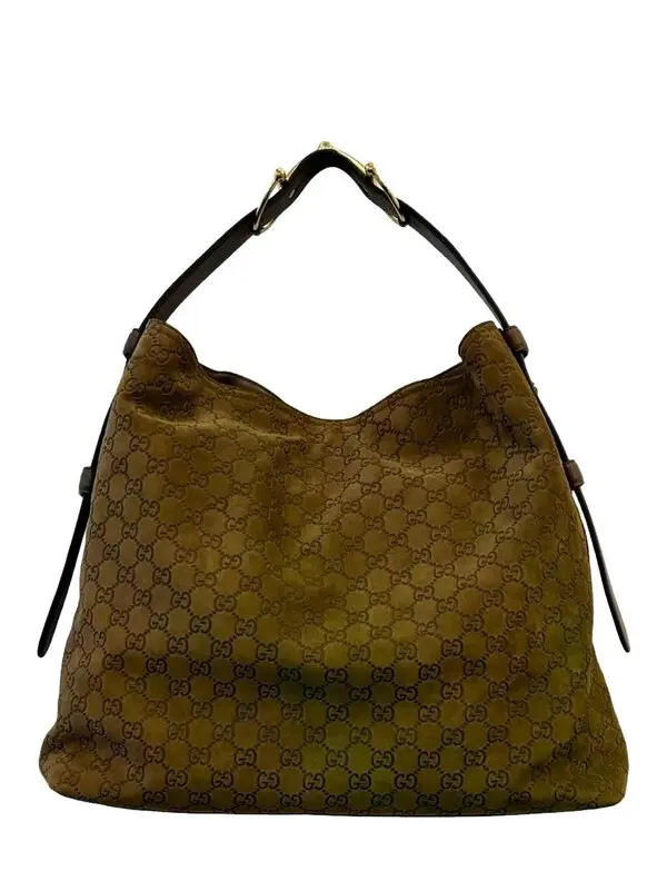 Gucci Beatrix Large Shoulder Bag - Brown