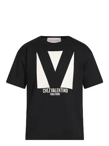 Valentino Garavani T-shirt Size Cotton - Black