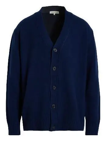 Mackintosh Merino Wool And Cashmere Cardigan - Navy