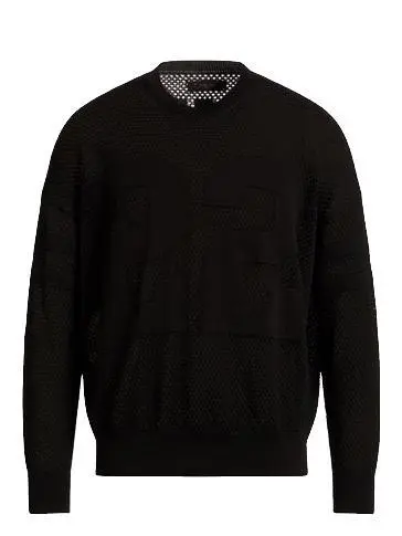 Amiri Cotton Knit Sweater - Black