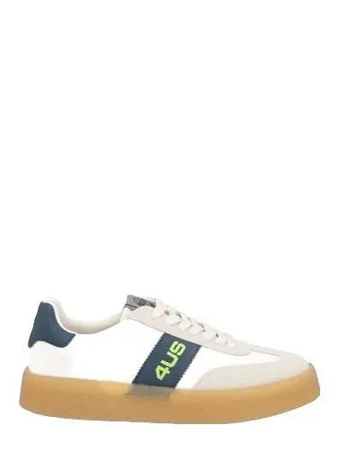 Paciotti Leather Low-top Sneakers - White