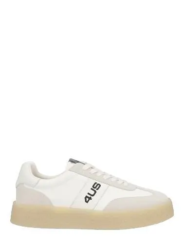 Paciotti Leather Low-top Sneakers - White