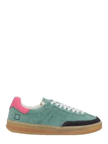 D.a.t.e. Leather Low-top Sneakers - Green