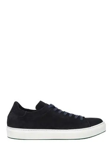 ANDREA VENTURA FIRENZE Low-top Leather Sneakers - Blue