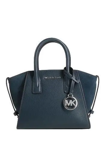 Michael Kors Leather Handbag - Navy