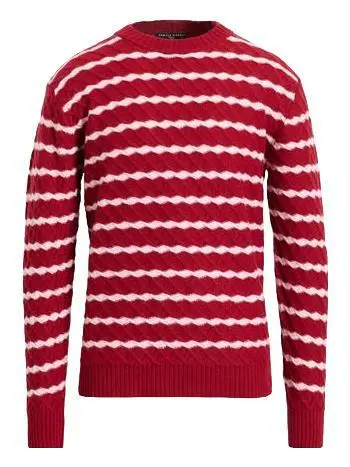 DANIELE FIESOLI Virgin Wool Cashmere Sweater - Red