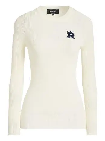 Rochas Virgin Wool Sweater - White